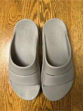 OOFOS | Shoes | Oofos Slide Sandals In Nomad | Poshmark